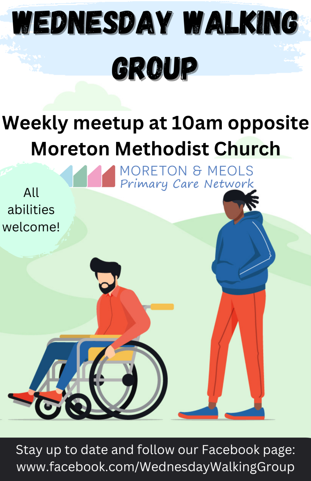 Join our Walking Group! « Moreton and Meols PCN
